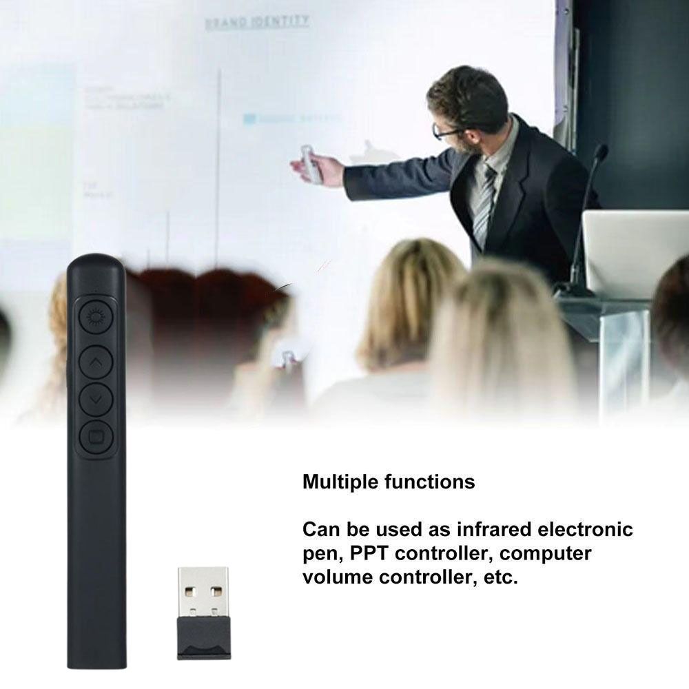 Multimedia Page Turner 2.4GHz Wireless Presentation Clicker Charging ...