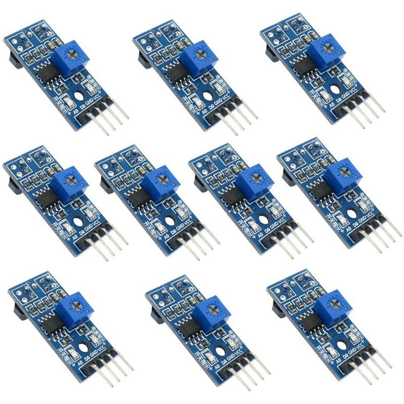 10PCS TCRT5000 Infrared Reflective Sensor Module IR Barrier Line Track ...