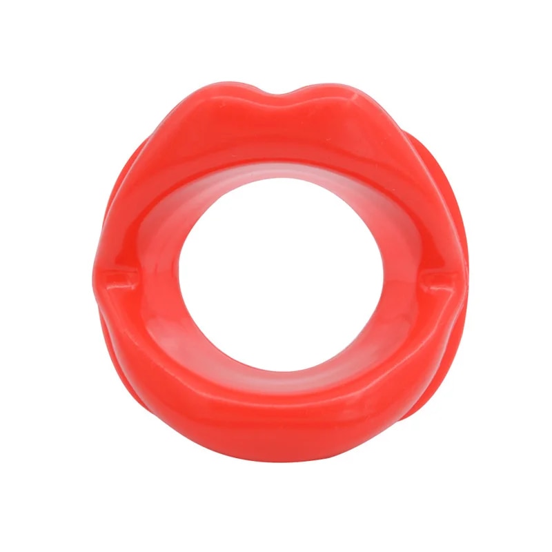【Hot item】 Open Mouth Gag For Adults Oral Fetish Mouth Plug Lips Shape ...