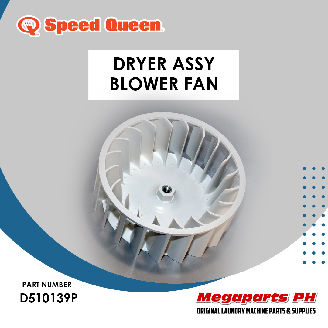 Speed Queen Dryer Assy Blower Fan (Genuine Parts) D510139P | Lazada PH