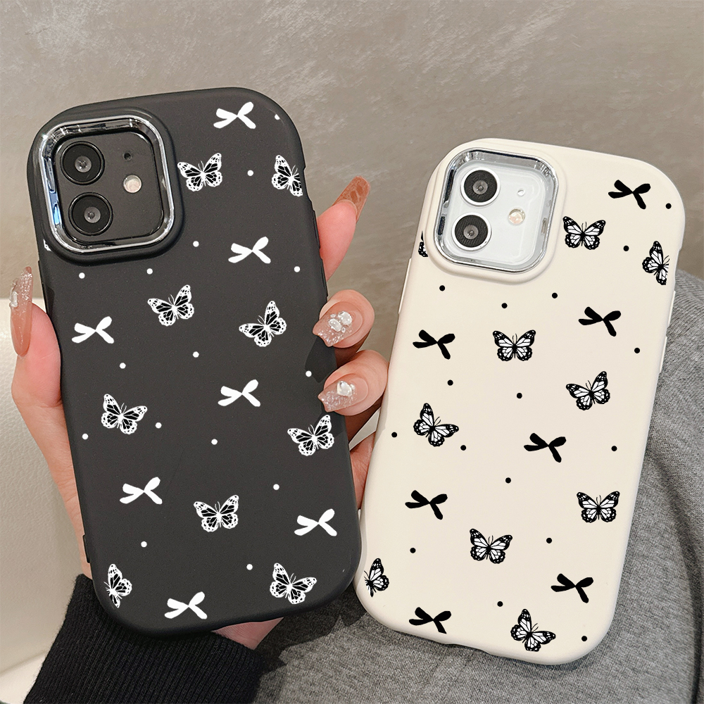 AMORVOR Case for OPPO F17 Pro A93 2020 Cute Spots and Butterflies Back ...