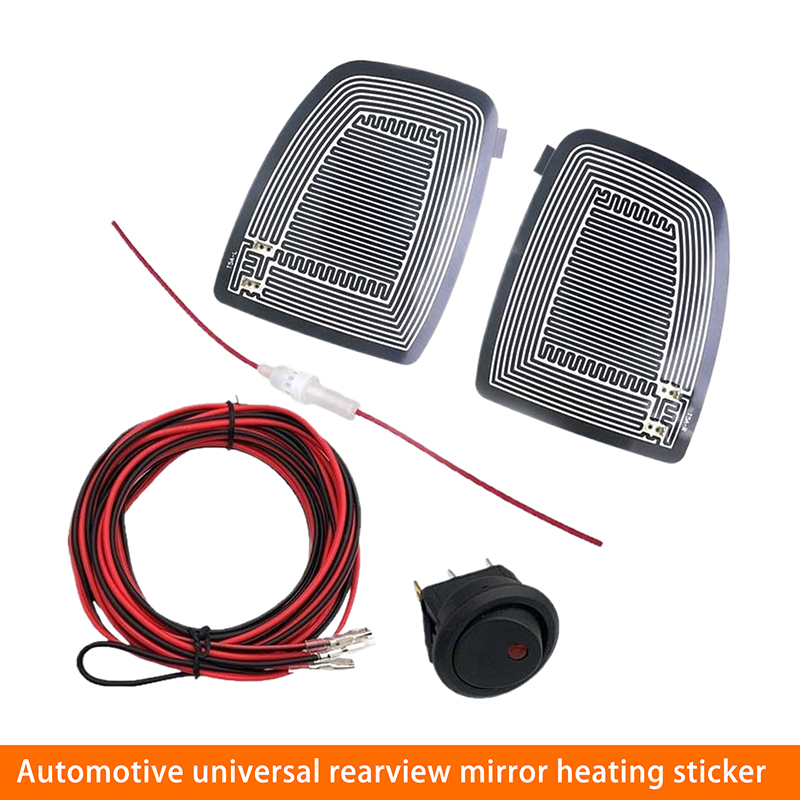 CarPro Side Rearview Mirror Heating Pad Universal DC 12V Quick Warm ...