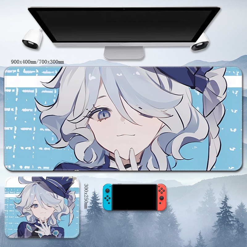 Furina mouse Genshin Impact gaming keyboard Focalors anime god ...
