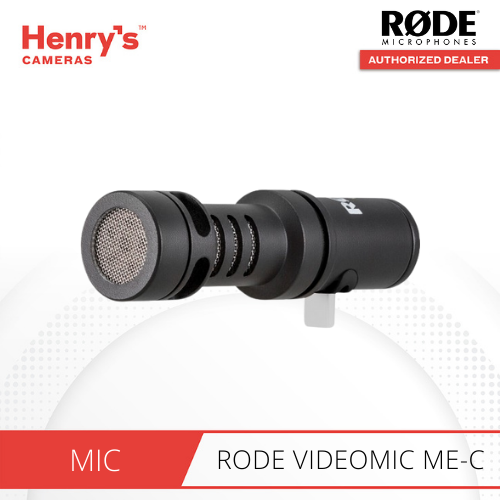 RODE VIDEOMIC ME-C DIRECTIONAL MICROPHONE FOR USBC USB-C DEVICES ...