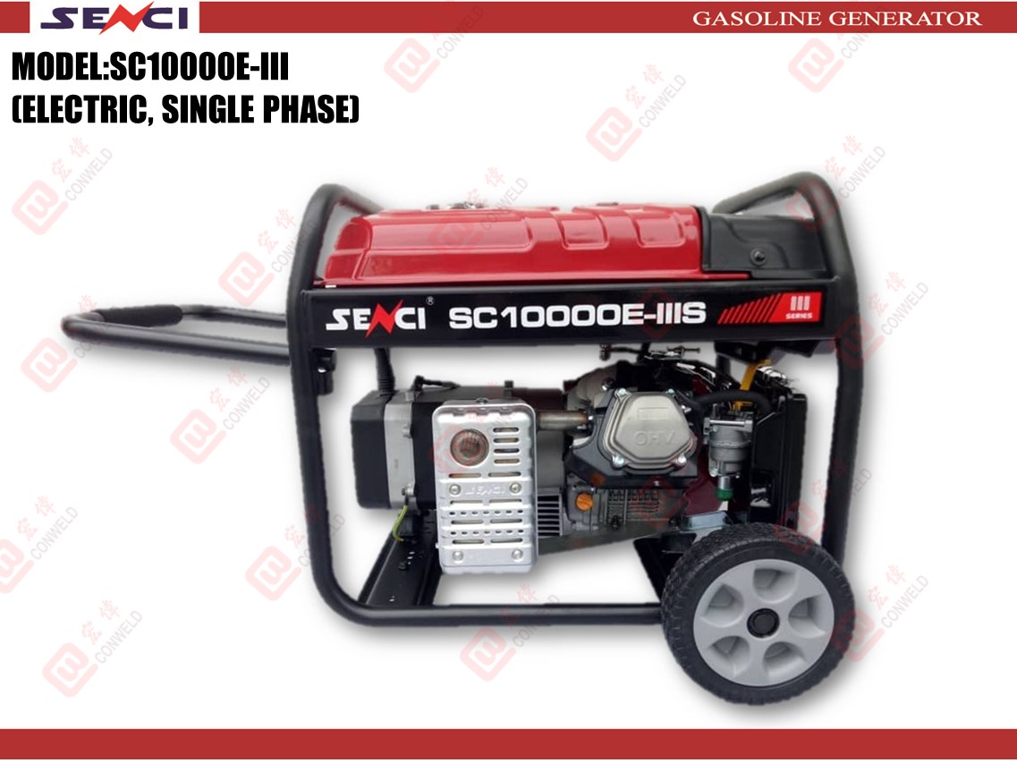 SENCI GASOLINE GENERATOR SC10000E-III W/O BATTERY | Lazada
