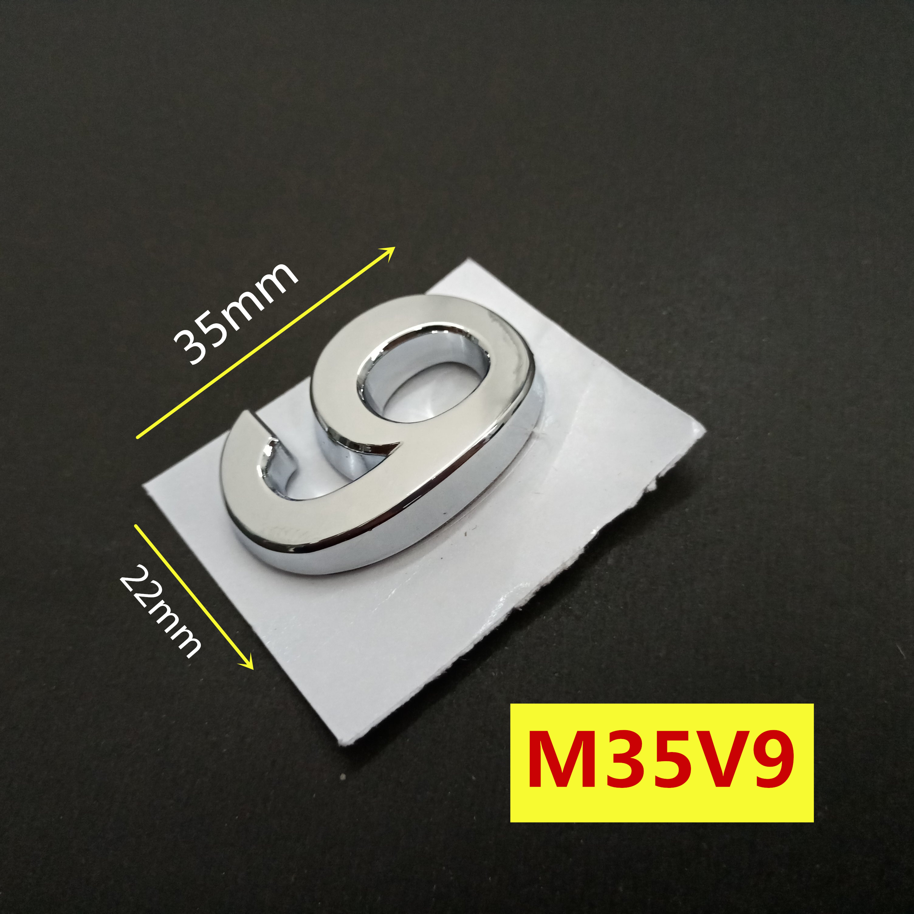 【TopazTrove】35mm House Number House Hotel Door Plate Address Digits ...