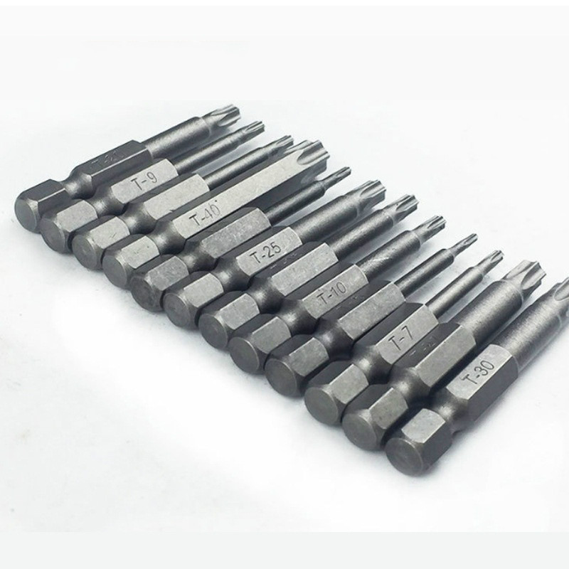 NEW 【Innovative design】12PCS 50mm Long Torx Bit Set 1/4 Inch Hex Shank ...