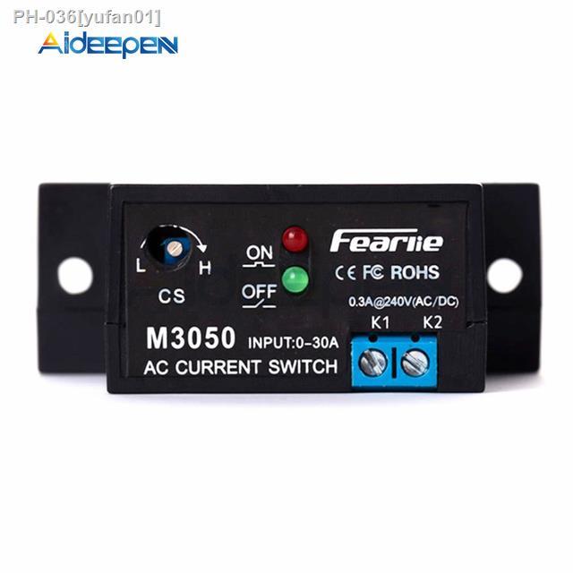 1pcs M3050 M3056 0 3a 240v Ac Dc Ac Current Detection Alarm Module