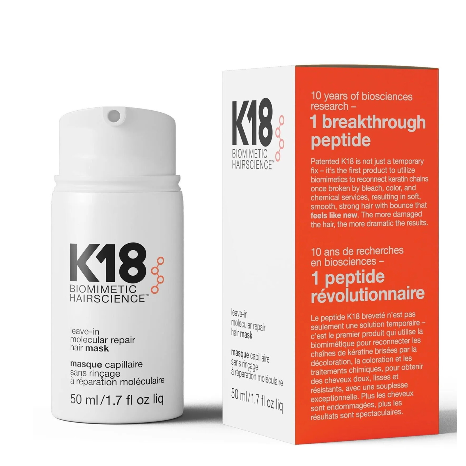 MANYOU 【VastWave】150ml K18 Leave-In Molecular Repair Mask Restore Soft ...