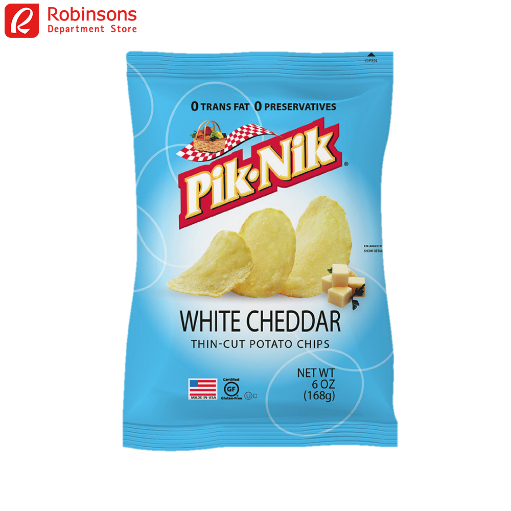 Pik-Nik White Cheddar Thin-cut Potato Chips 6 oz | Lazada PH