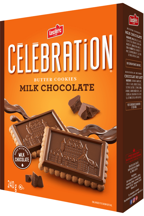 Leclerc - Celebration Butter Cookie, Milk Chocolate (240g) | Lazada ...