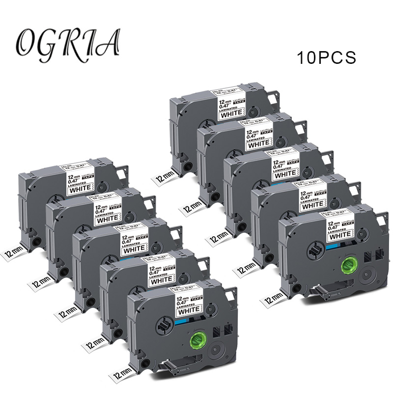 12มม.* * * * * * * 8M สีพิเศษริบบิ้นเทป TZ-231 Tz231สำหรับ Brother P ...