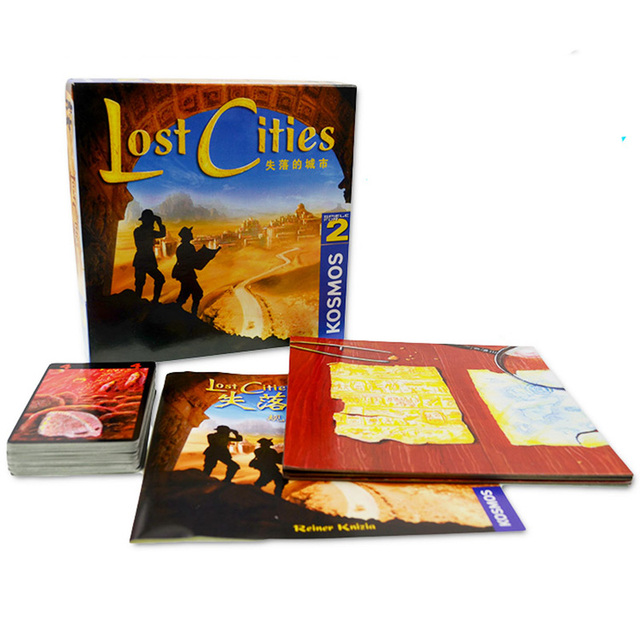 【Salt & Story】New World Adventure Playing Card Game Lost Cities For 2 ...