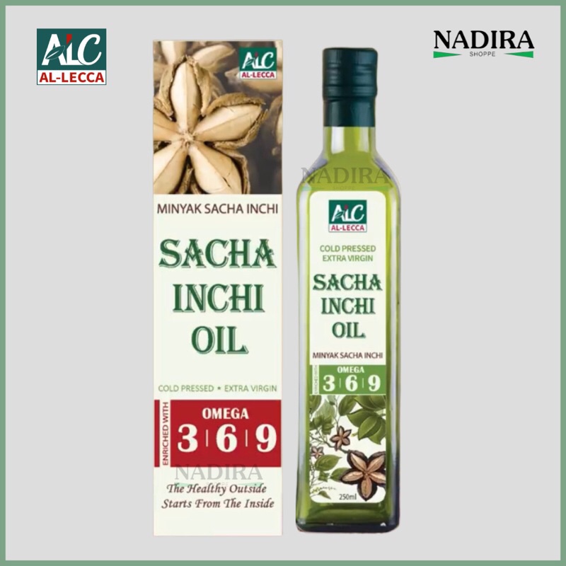 AL LECCA Sacha Inchi Oil | 100% Natural Minyak Sacha Inchi | Omega 3,6 ...