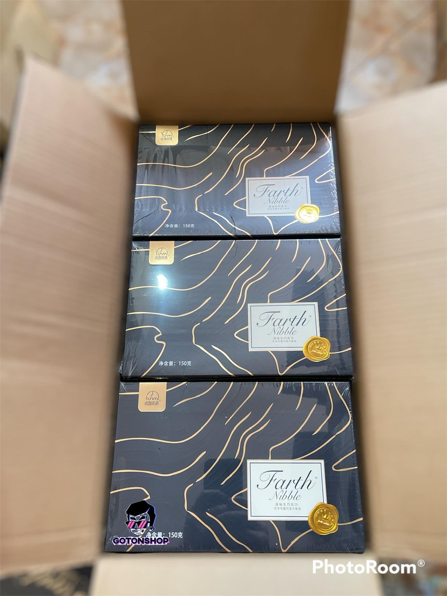 นามะช็อกโกแลต นามะช็อกโกแลตยอดฮิต Chocolate Royce Farth nibble ยกลัง 2 ...