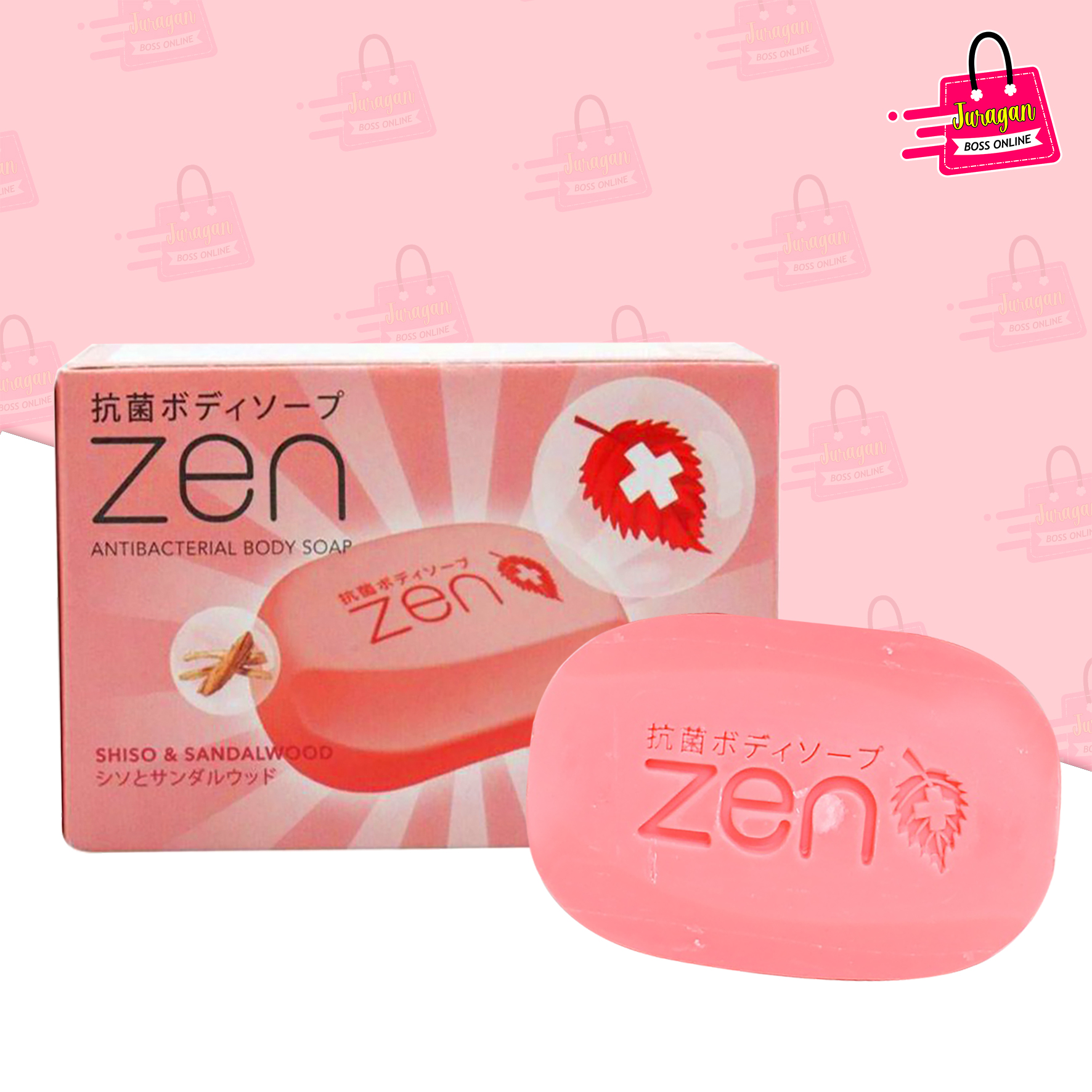 ZEN Sabun Antibacterial Body Soap 80 gram | Sabun Mandi Batang Zen Anti ...