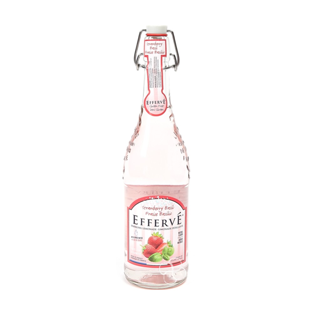Efferve Strawberry Basil Sparkling French Lemonade 750mL | Lazada PH