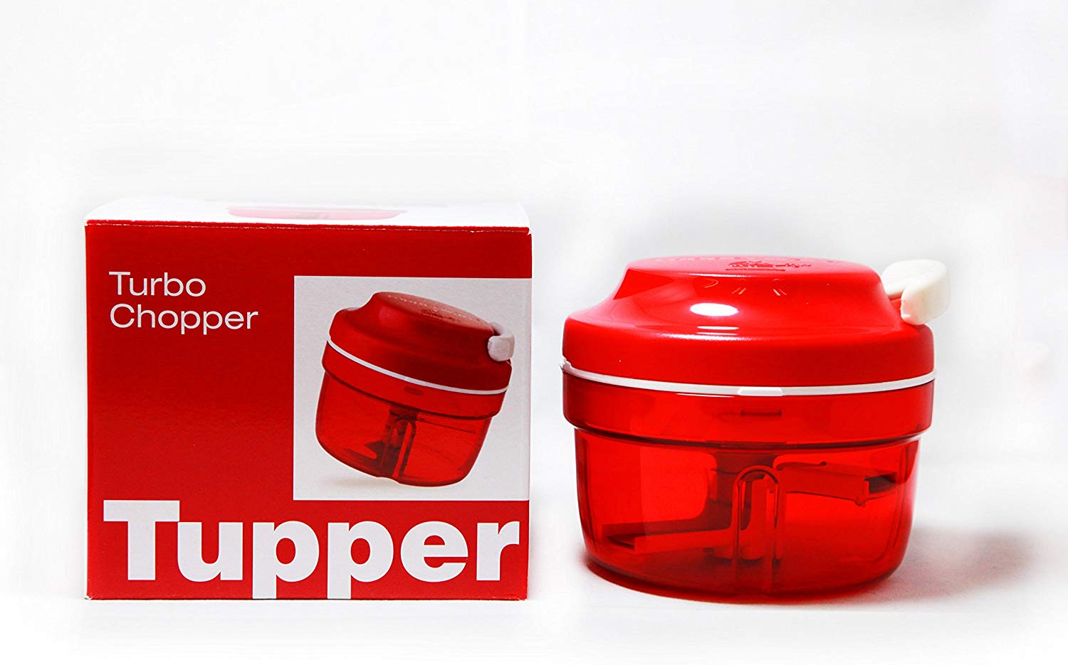 Turbo Chopper Tupperware Penghalus Bumbu Bubur Tanpa Listrik | Lazada ...
