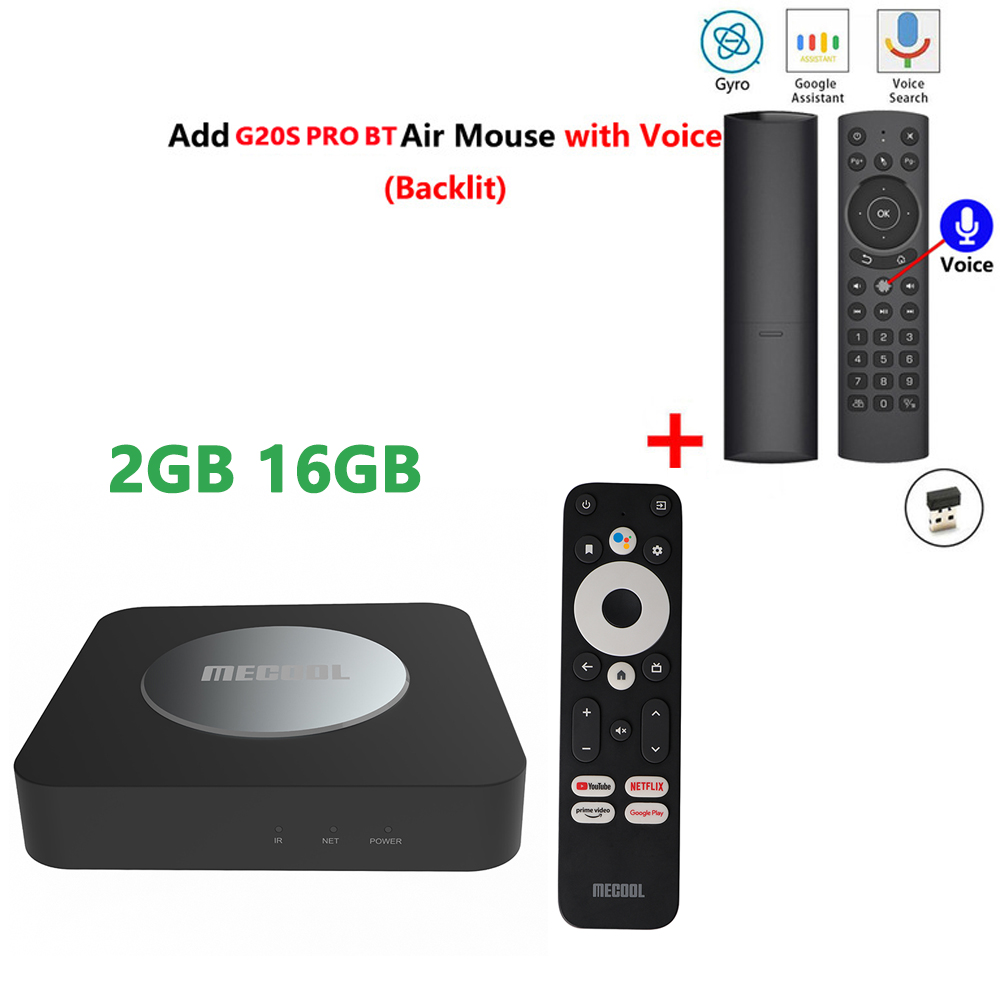 MECOOL KM2 Plus Global Version Android 11 TV Box 4K Amlogic S905X4 2G ...