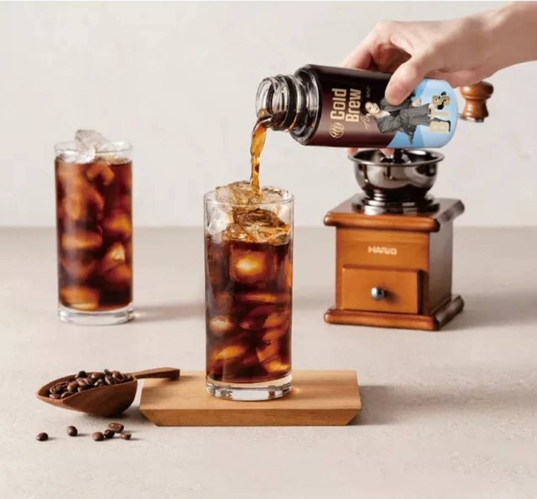กาแฟ bts hy cold brew hot Brew กาแฟบังทัน BTS coffee อเมริกาโน่ วนิลาลา ...