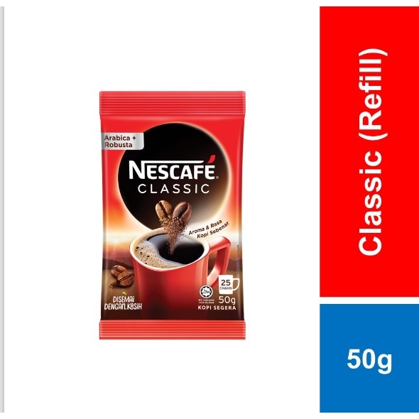 Nescafe Classic Refill 50g | Lazada