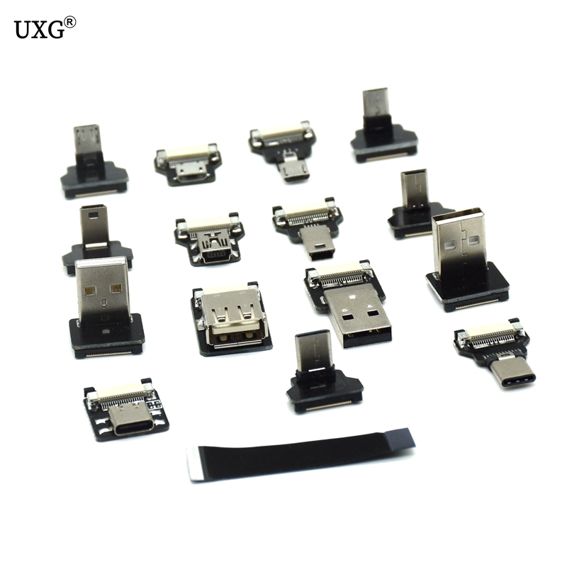 【VogueVenture】FFC Micro Mini Type-C USB FPV Slim Thin Flat Soft ...