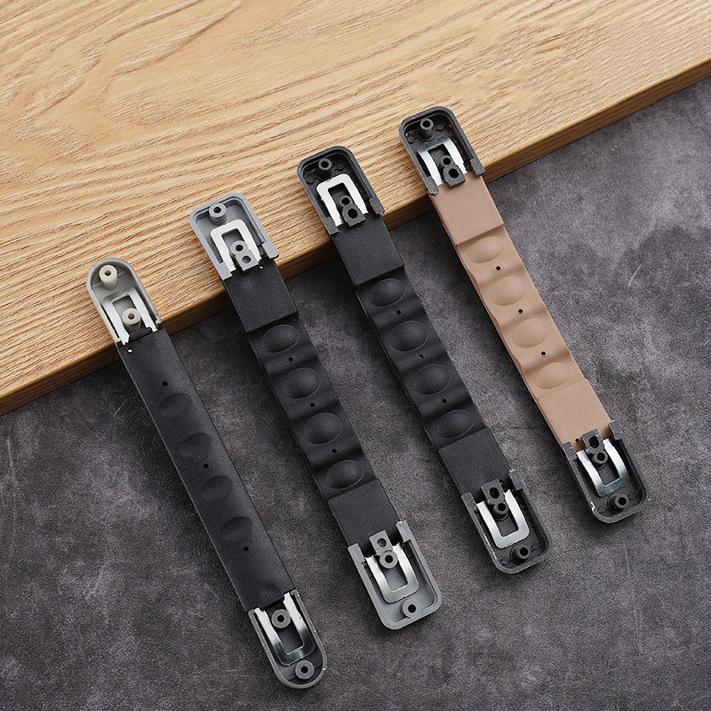 Black Box Handle Knobs Suitcase Fittings Luggage Plastic Handle 205mm ...