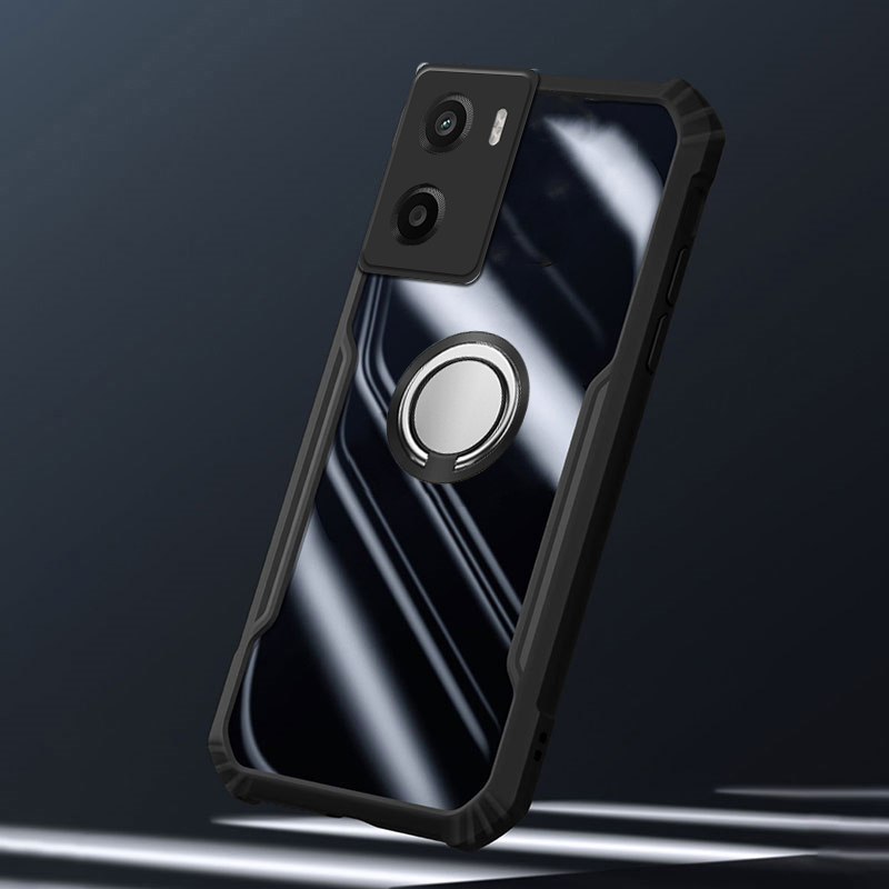 Phone case Moto G06 Hard Clear Transparent Shockproof Armor Car Adsorb ...