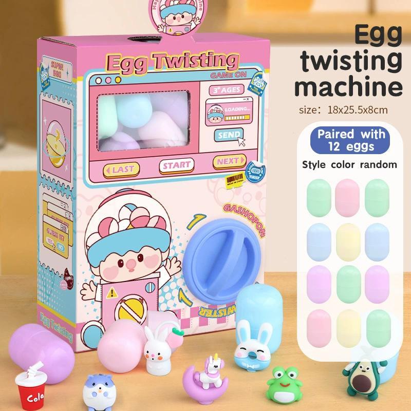 [12 Eggs/Set] Twist Egg Machine Blind Box Children's Surprise Strange ...