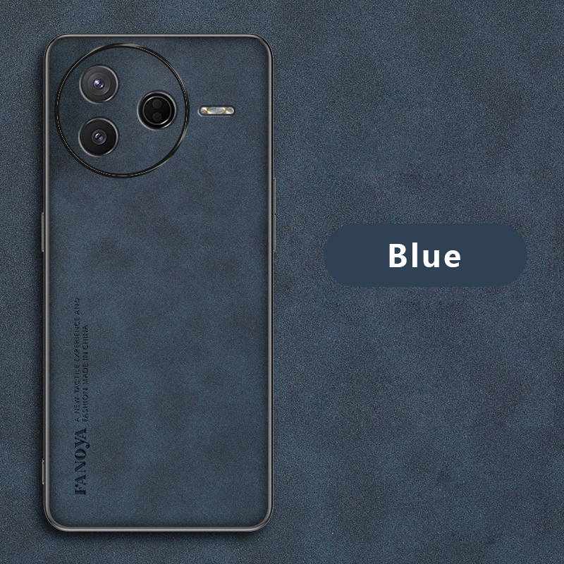 Tokifu For Redmi K80 K80 Pro Lambskin Leather Pounch Silicone ...