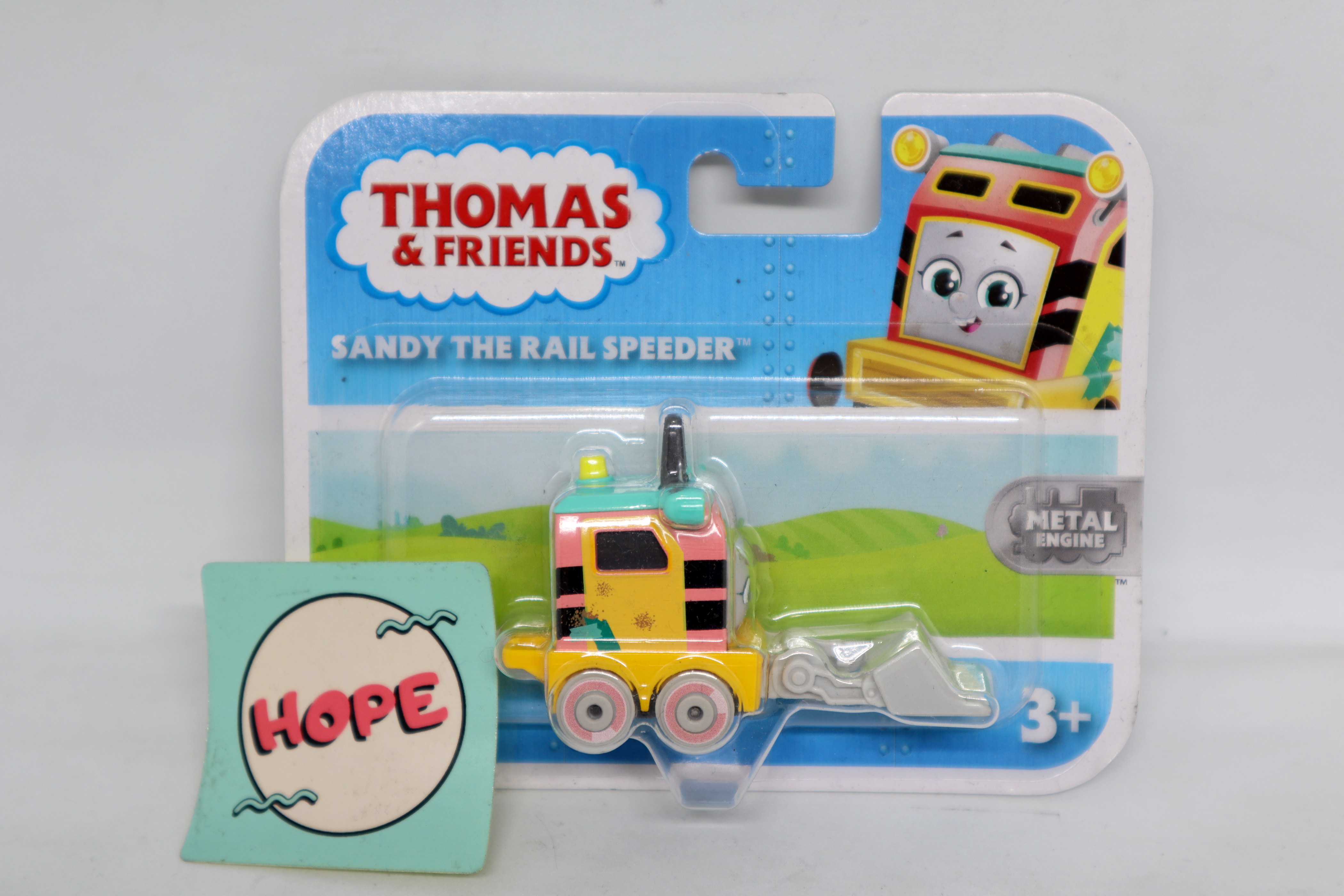 Thomas and Friends New Look Sandy the Rail Speeder Small Metal Engine ...