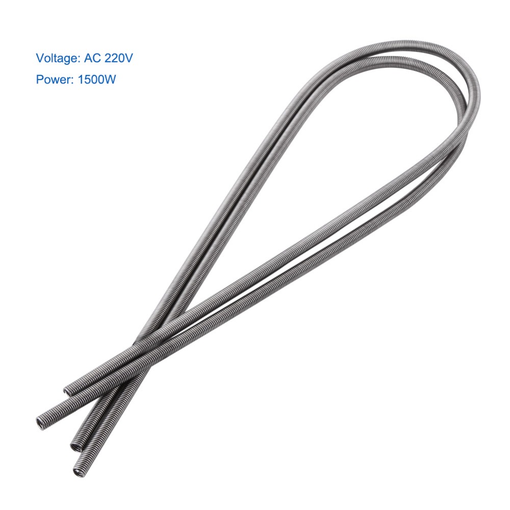 2PCS Durable 220V Heating Coils 1500W Silver High Resistance Wire ...
