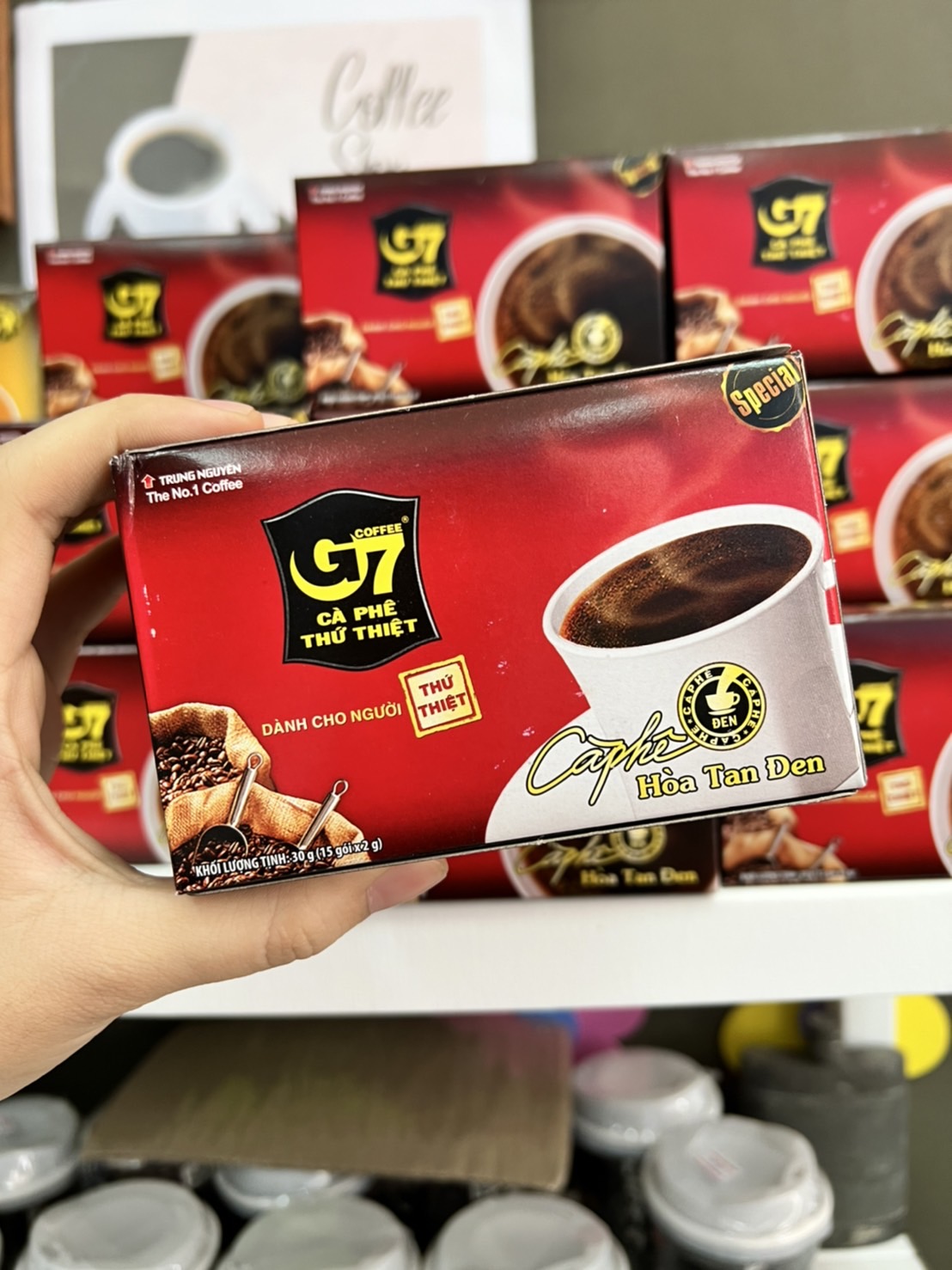 กาแฟเวียดนามG7 กาแฟดำ กาแฟเวียดนาม g7 ซองละ 2กรัม X 15ซอง (30g) / 1 กล่อง ของแท้100% | Lazada.co.th