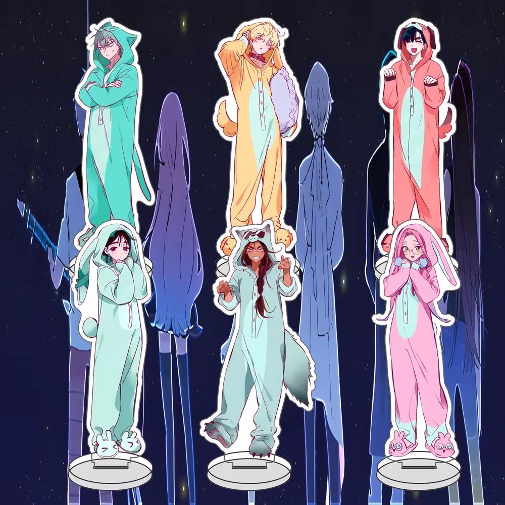 Kids Toy Pajama Series Alien Stage Acrylic Stand Anime Peripheral Luka ...