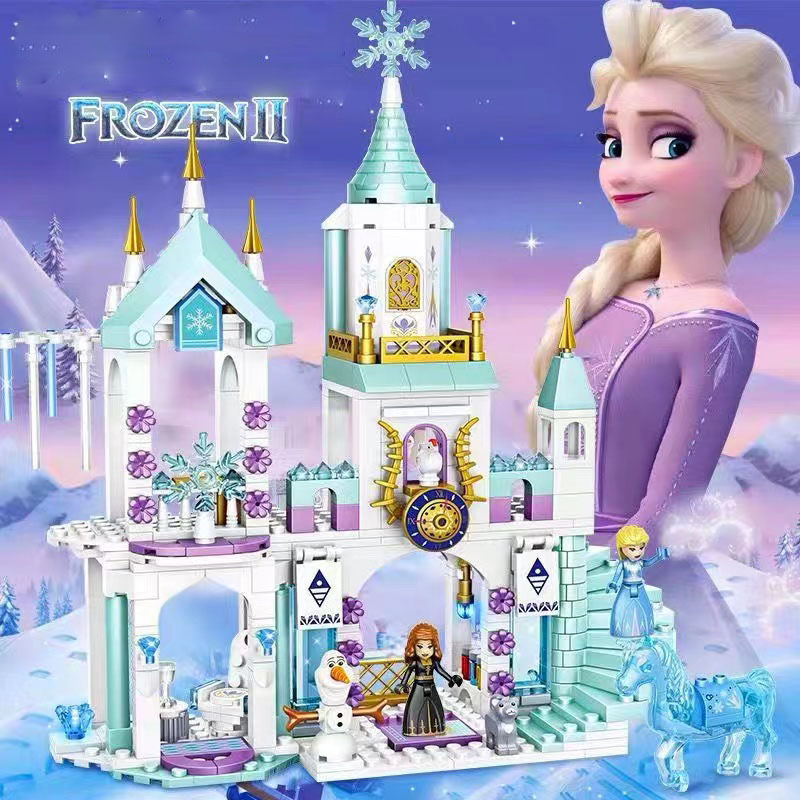 Welo toy - ของเล่น ชุดตัวต่อบ้านเจ้าหญิง Frozen Blocks Castle 767+ ชิ้น ...