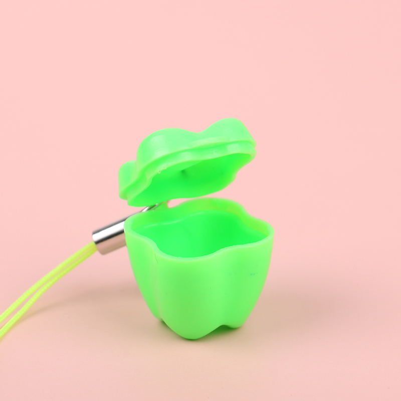 50Pcs Baby Tooth Box Tooth Shape Milk Teeth Storage Boxes Child Baby ...