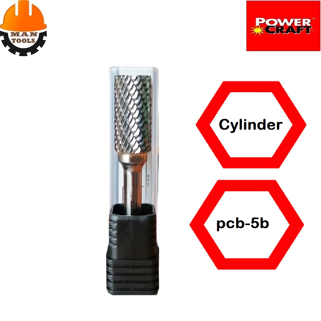 Powercraft Carbide Burr Cylinder (PCB-5B) | Lazada PH