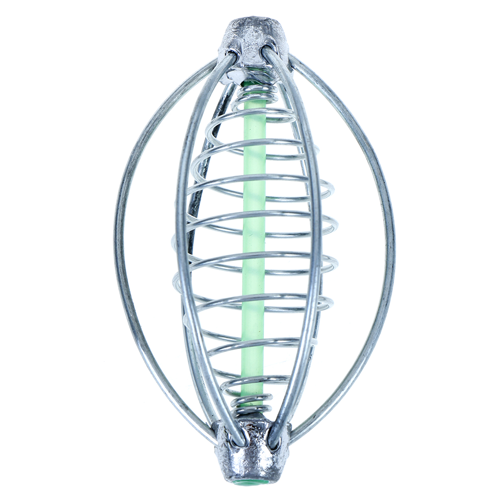 Fishing feeder swim feeders spring lead sinker 5cm 6cm 7cm YULING ...