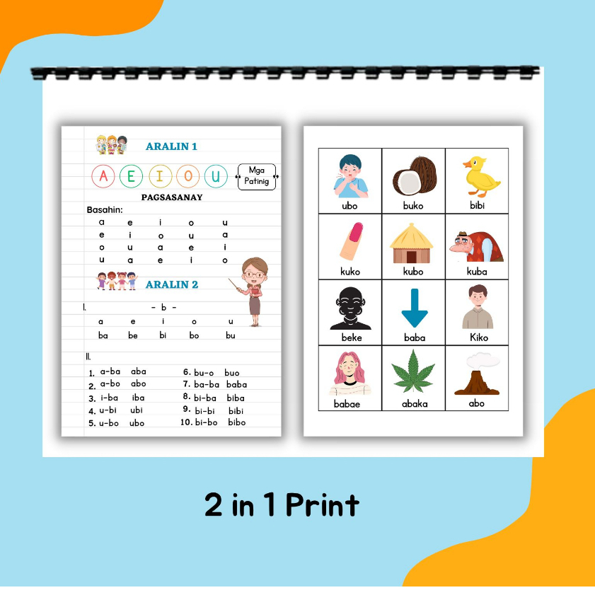 2024 ABAKADA Workbook for Kids Filipino (Panimulang Pagbasa ...