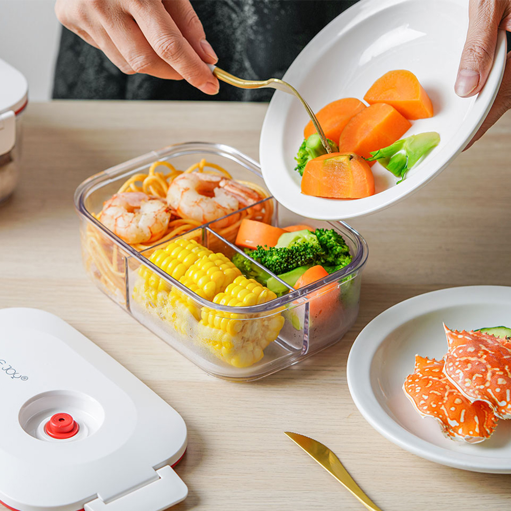 Circle Joy Vacuum Container With Vacuum Pump 1L/1.3L Large Capacity ...