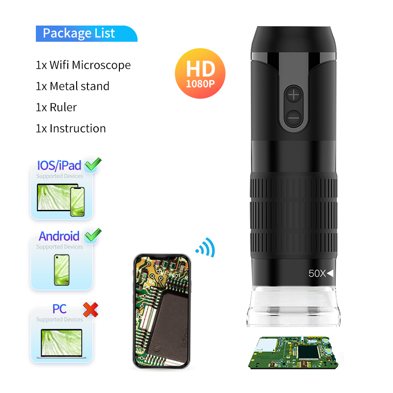 【Get the Perfect Fit】 Digital Microscope 50X-1000X Magnification ...