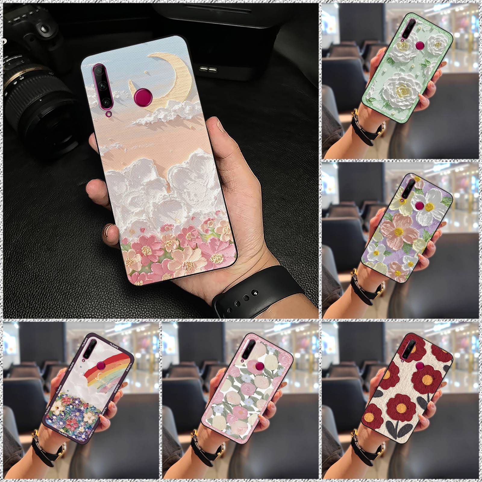 Oil Painting Graffiti Phone Case For Huawei Honor 10i/20 Lite/20i Phone ...