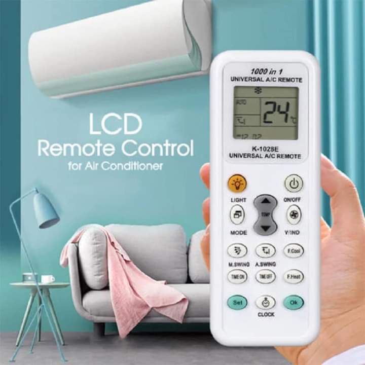 1000 in 1 Universal A/C Air Conditioning Universal Remote Control Air ...