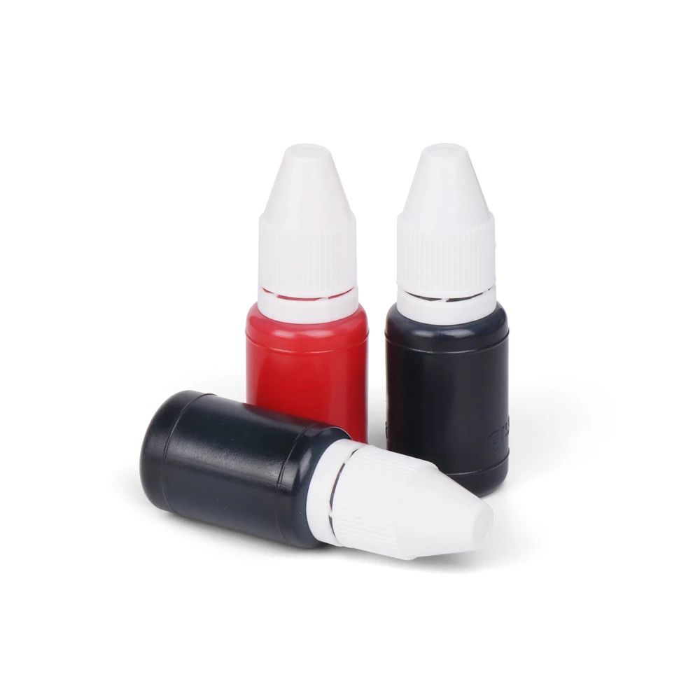 Scrapbooking DIY Craft Photosensitive Make Seal Red Black 10ml Inkpad ...