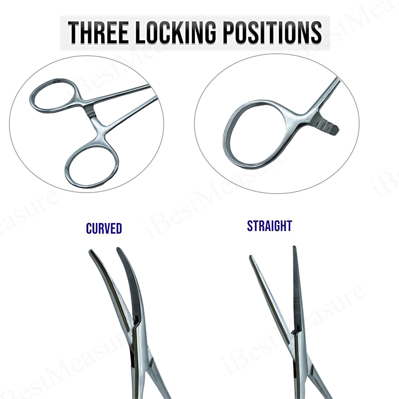 【Trending in Fashion】 1pc Stainless Steel Hemostatic Forceps Surgical ...