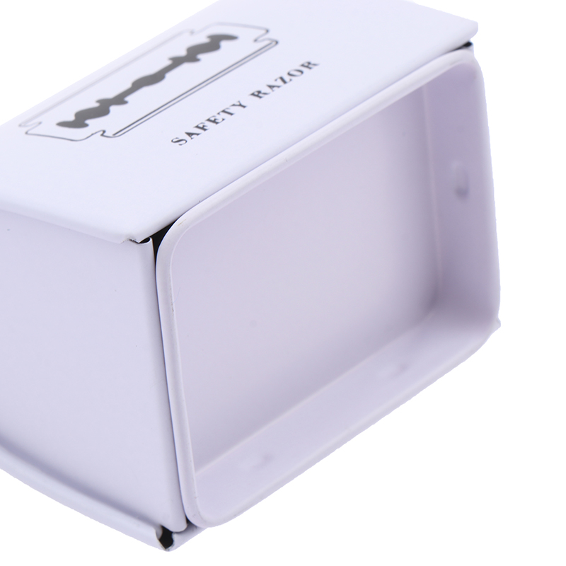 Razor Blade Tin Boxes Sharps Containers For Barber Shops Biohazard ...