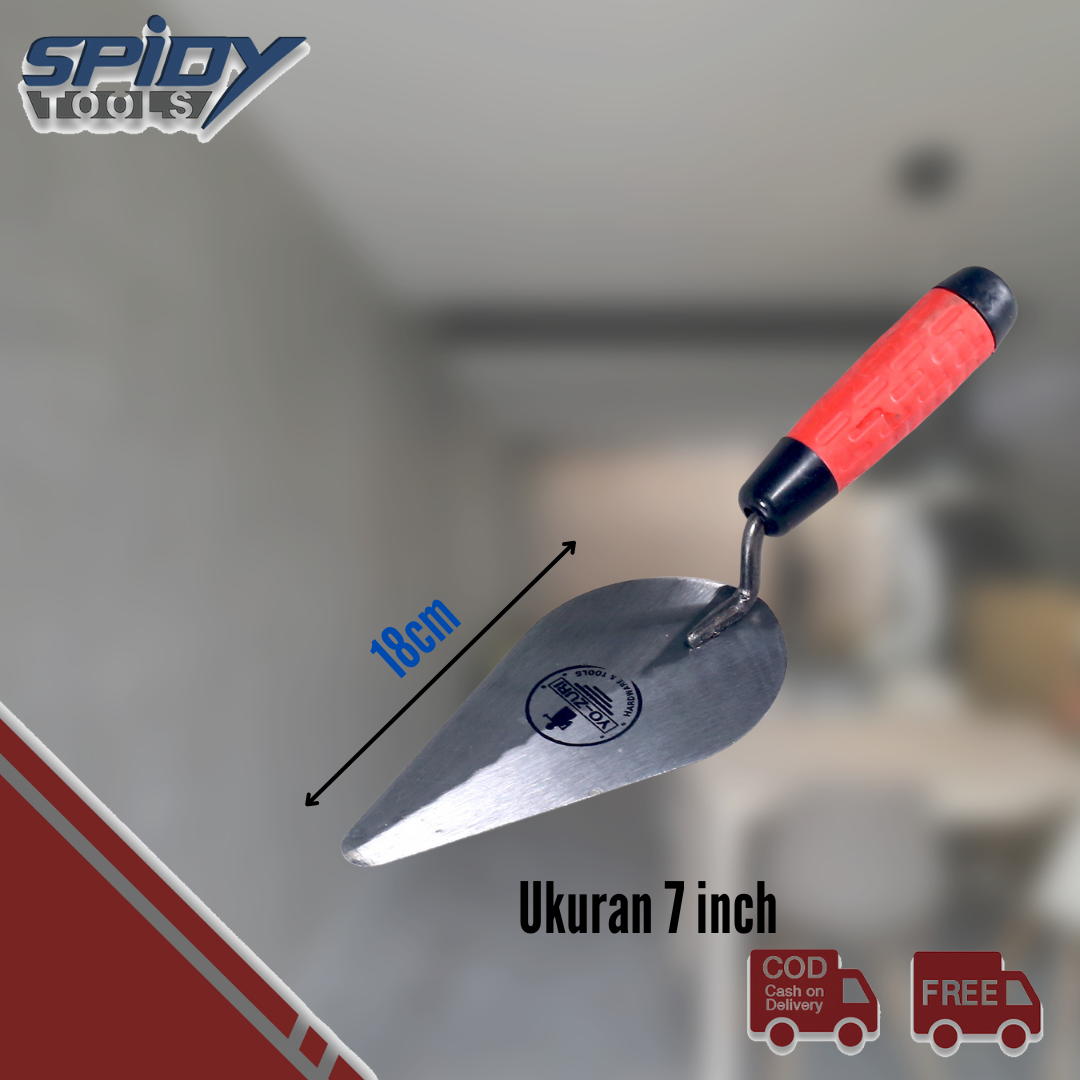 Sendok Semen Lancip Catok Gagang Plastik Plester Acian Dinding Lantai ...