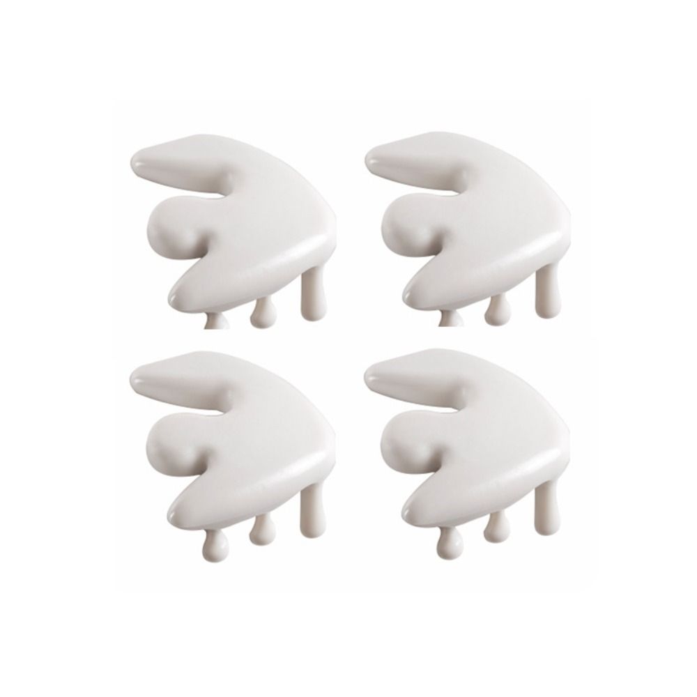 4pcs/set Silicone Children Anticollision Guards Drop Shape Protector ...