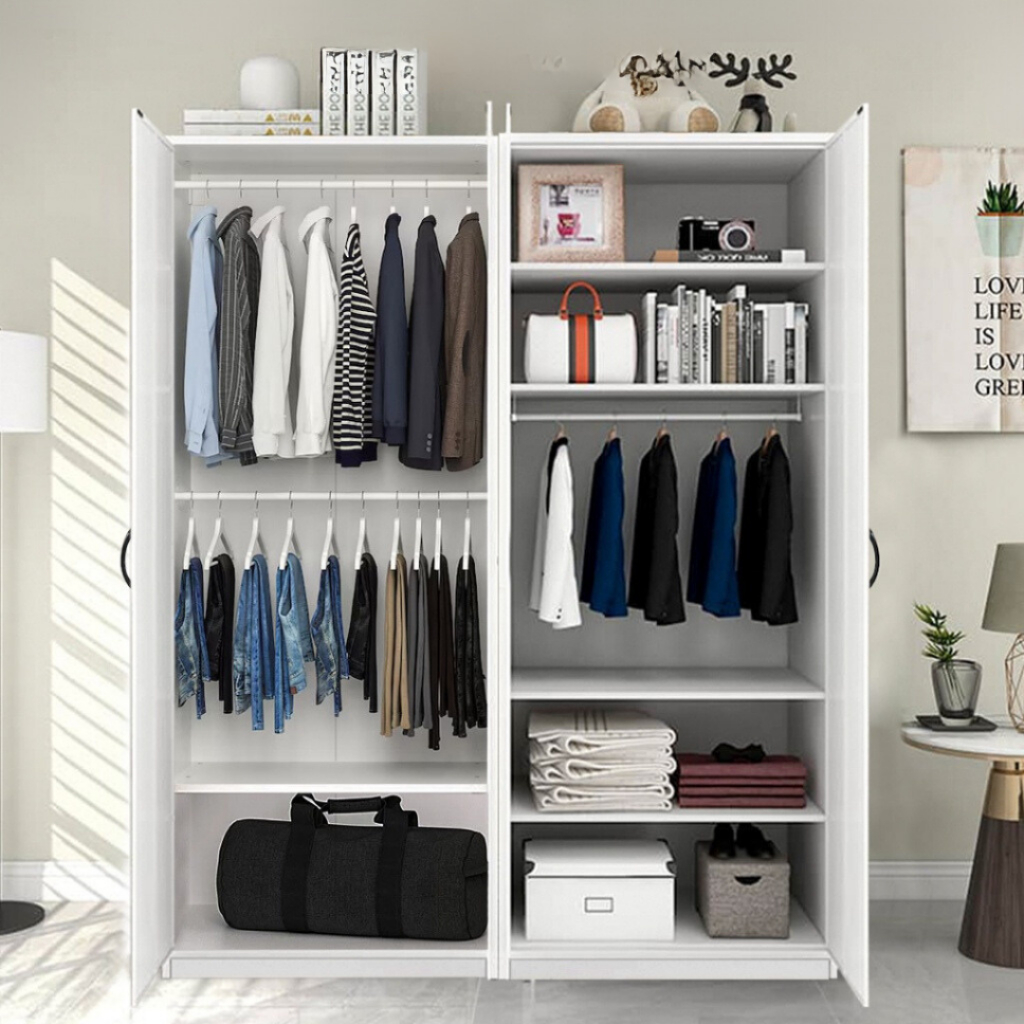 Like Bug : 4 door wooden wardrobe/2door multifunctional wardrobe WITH 2 ...