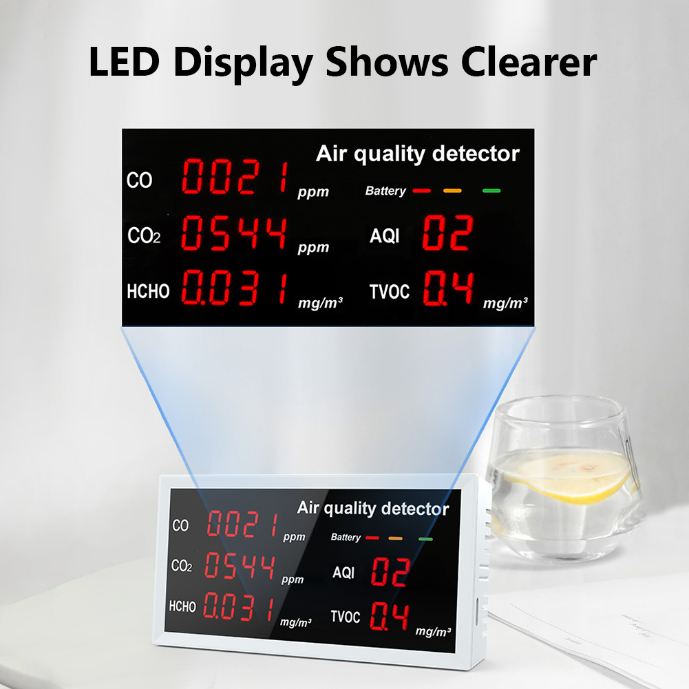 NEW 【Exclusive Discount】Meter Digital Temperature Tester 5 in 1 Indoor ...